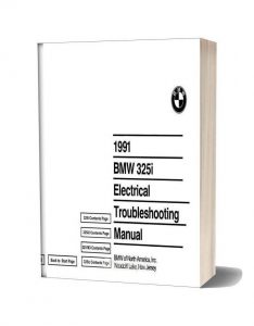 1984 Bmw 318i 325e Electrical Troubleshooting Manual