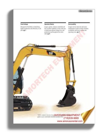 Caterpillar 307 Csb Technical Specifications