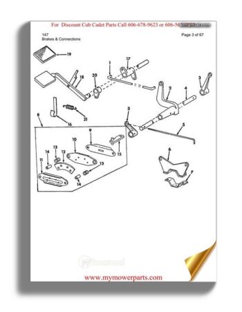 Cub Cadet Parts Manual For Model 147