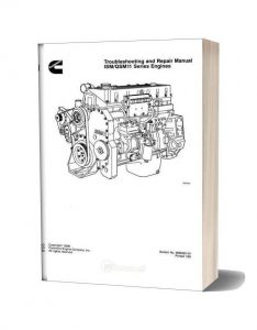 Cummins Ism Qsm11 Series Engines Repair Manual