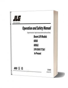 Jlg 600aj Troubleshooting Manual
