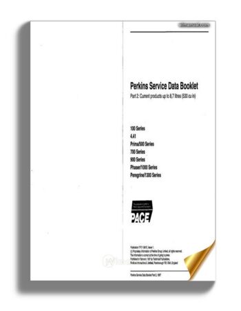 Perkins Service Data Book Part 2