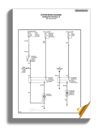 Suzuki Swift 1991 Wiring Diagrams