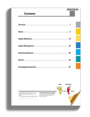 Volkswagen Service Training Vw 32 And 36 Liter Fsi Engine