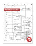 Caterpillar Th460b & Th560b Telehandler Electrical System Schematic