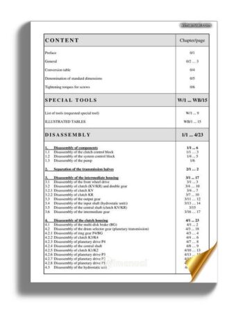 Zf Transmission Eccom 1 5 Workshop Manual